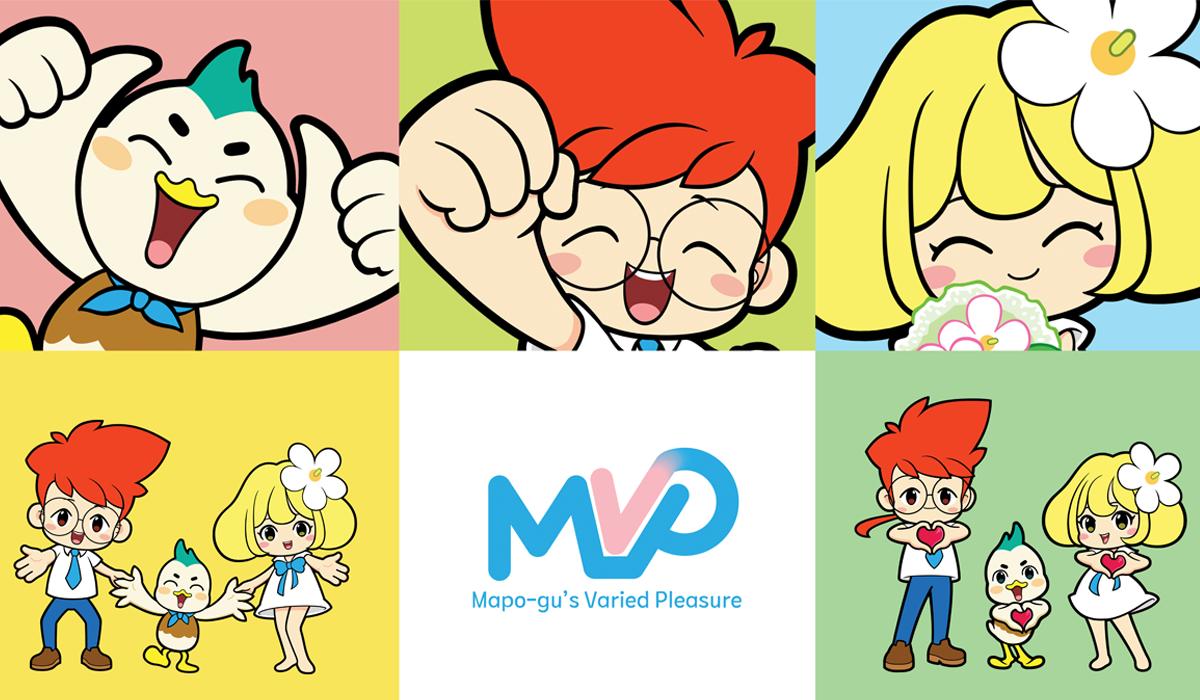 마포청년일자리사업단 동캐릭터